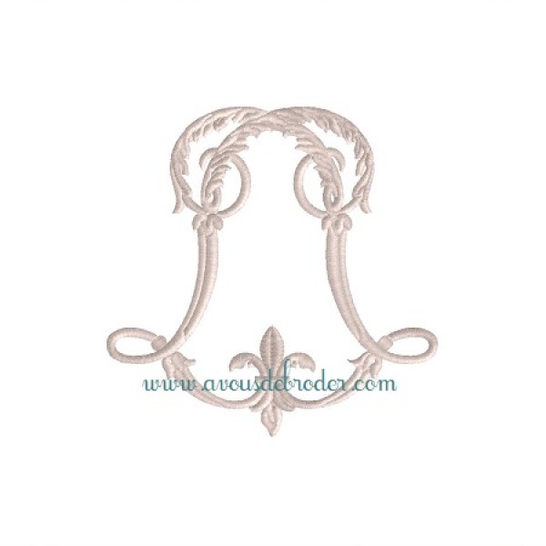 Monogramme élégant - LL
